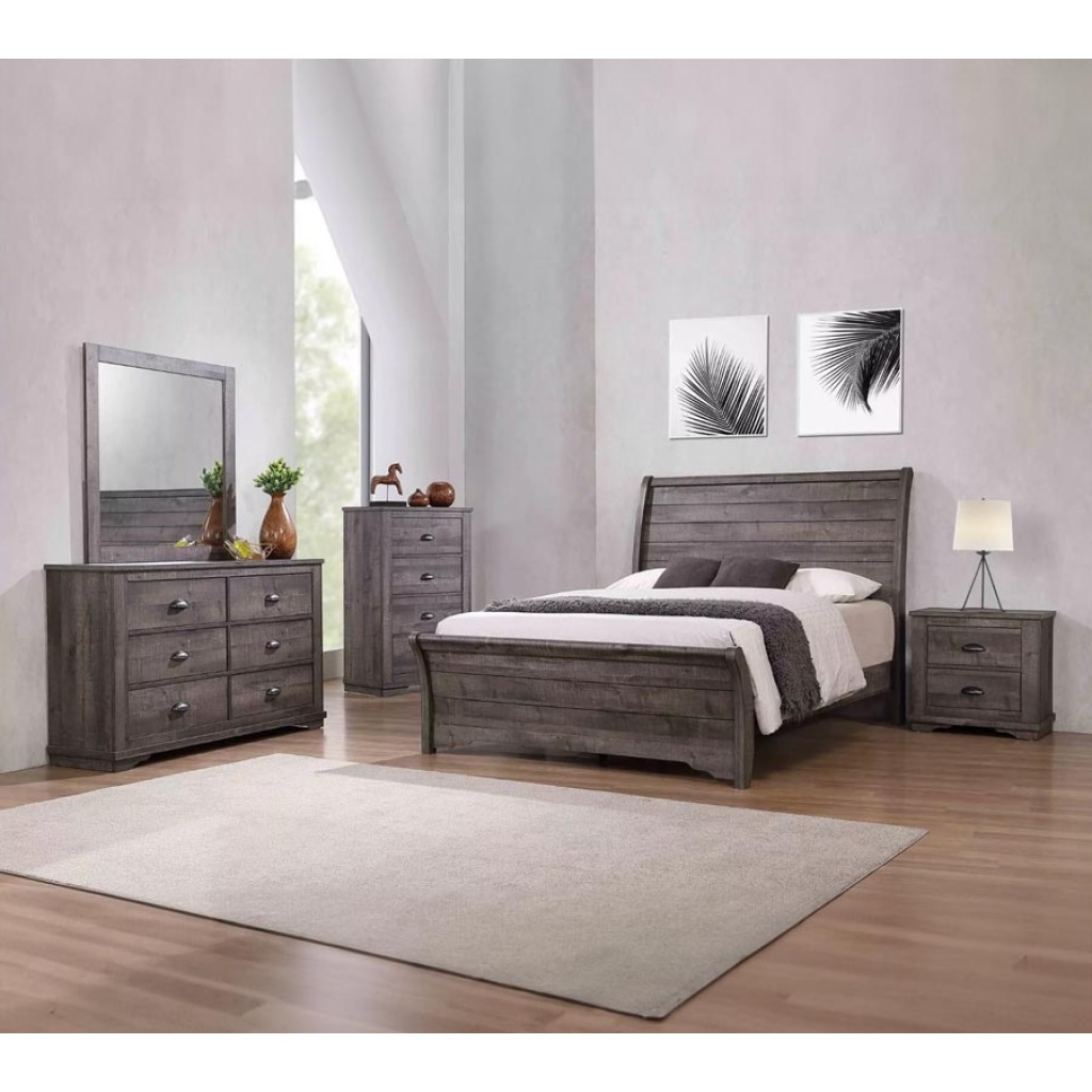 Eliza 5pc King Bedroom Set - Colfax Furniture and Mattress